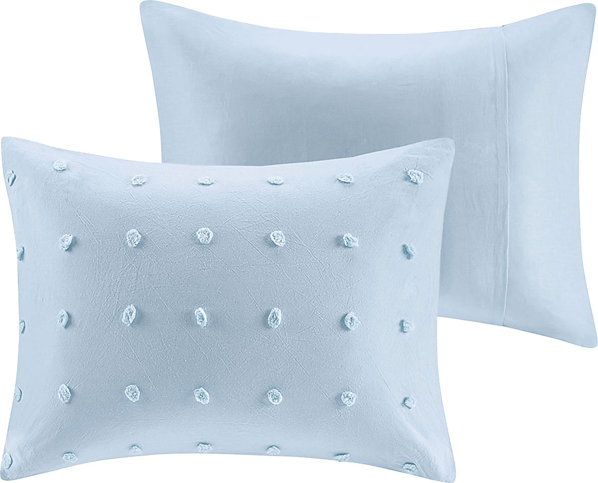 Brokat Blue King Comforter Set | Rooms to Go