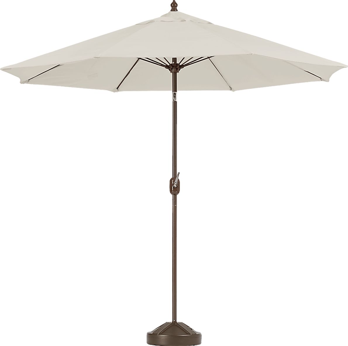 Brolly Bronze Metal Beige Aluminum Outdoor Adjustable Octagonal - Rooms ...