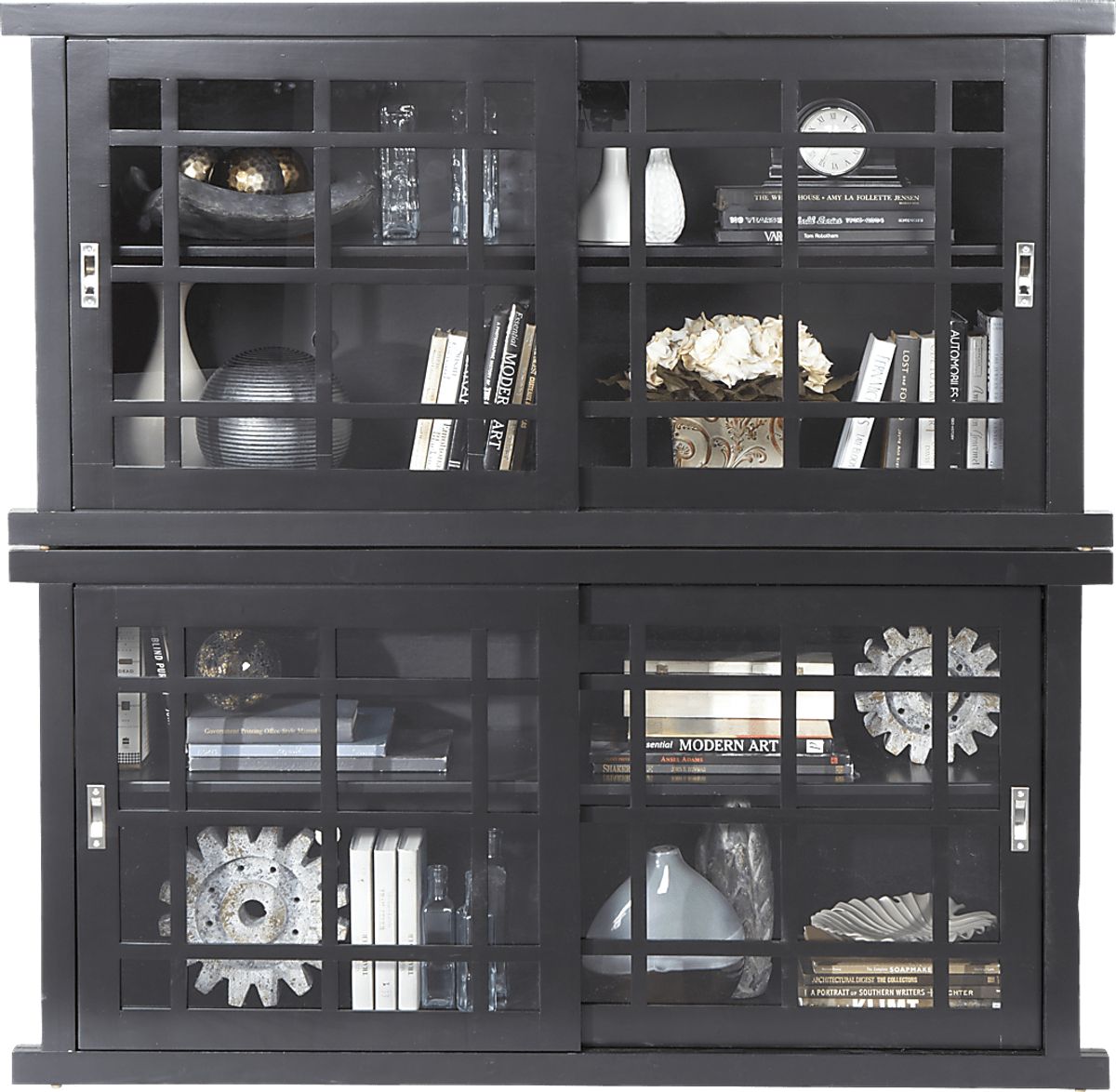 Brook View 2 Pc Black Black,Colors Tv Console | Rooms to Go
