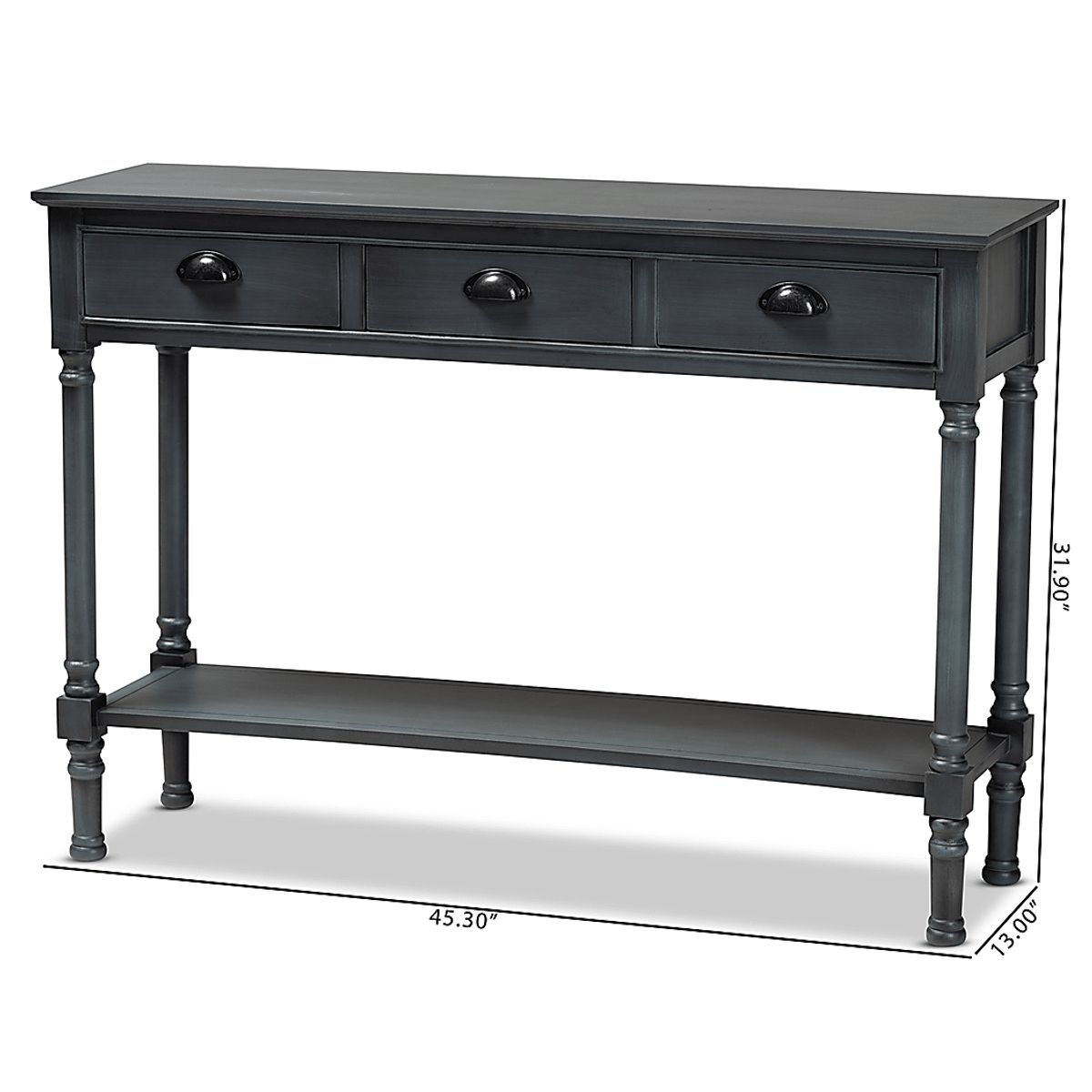 Brookpark Gray Sofa Table | Rooms to Go