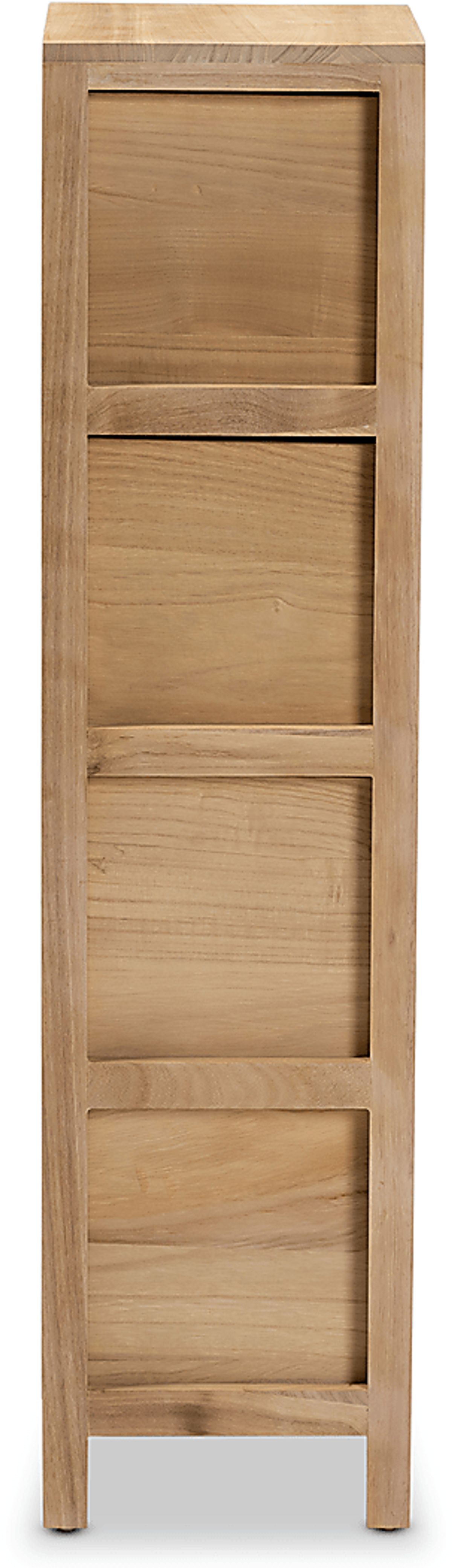 Brookport Beige Colors,Light Wood,White Storage Cabinet | Rooms to Go