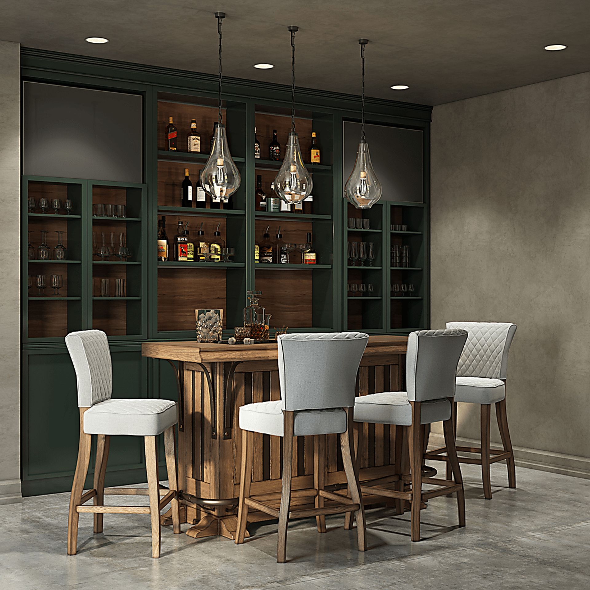 Broughtown Bar Set | Rooms to Go