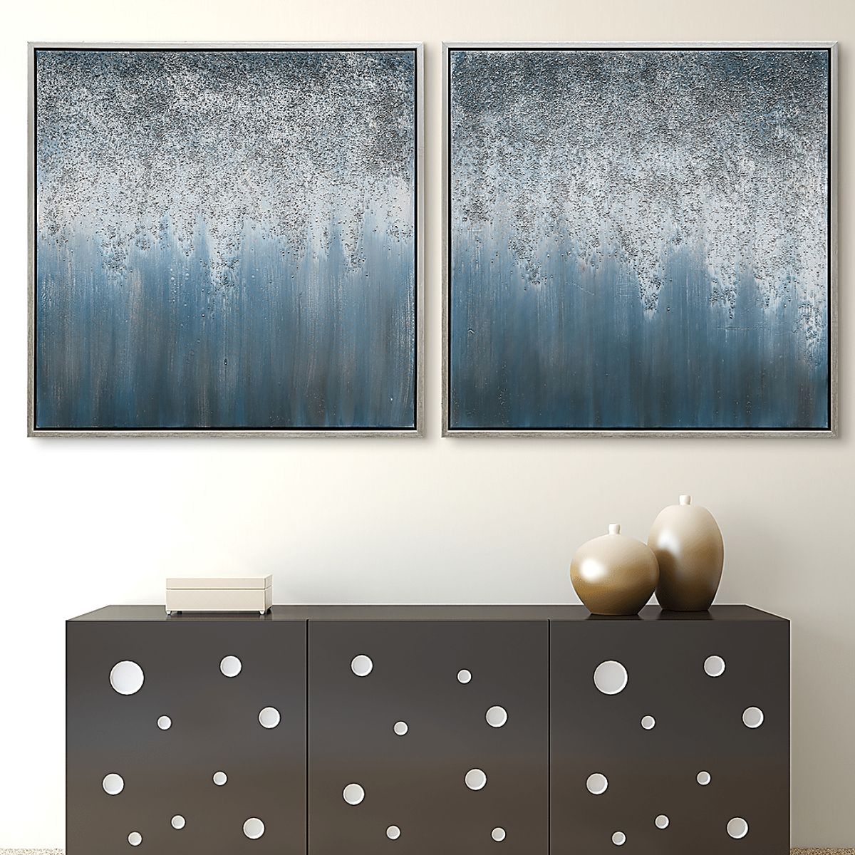 Brouillette Multi Artwork, Set Of 2 | Rooms to Go