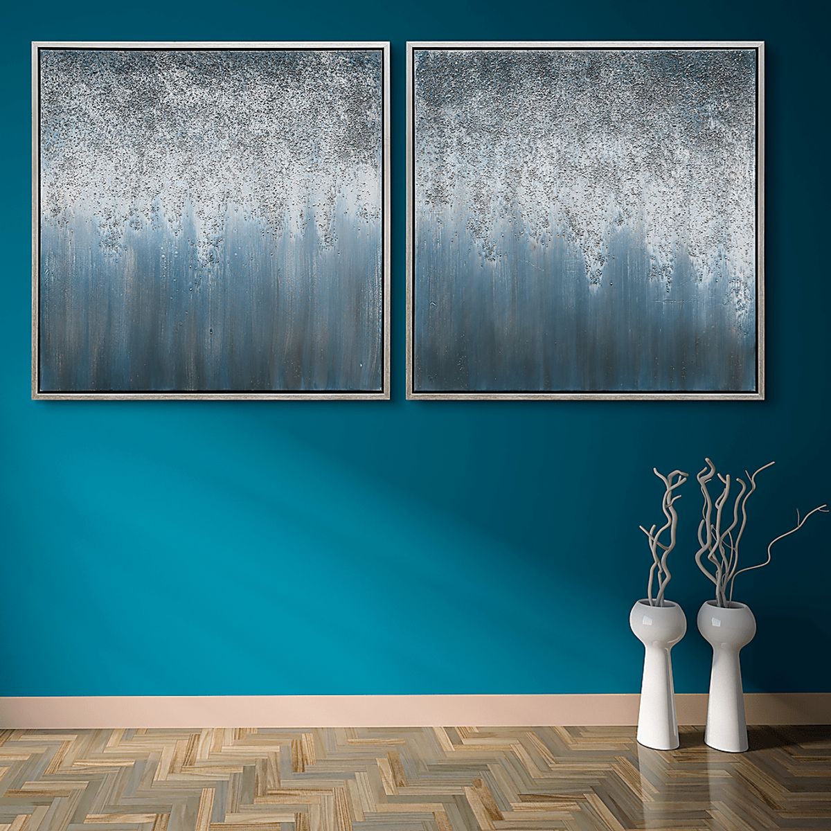 Brouillette Multi Artwork, Set Of 2 | Rooms to Go