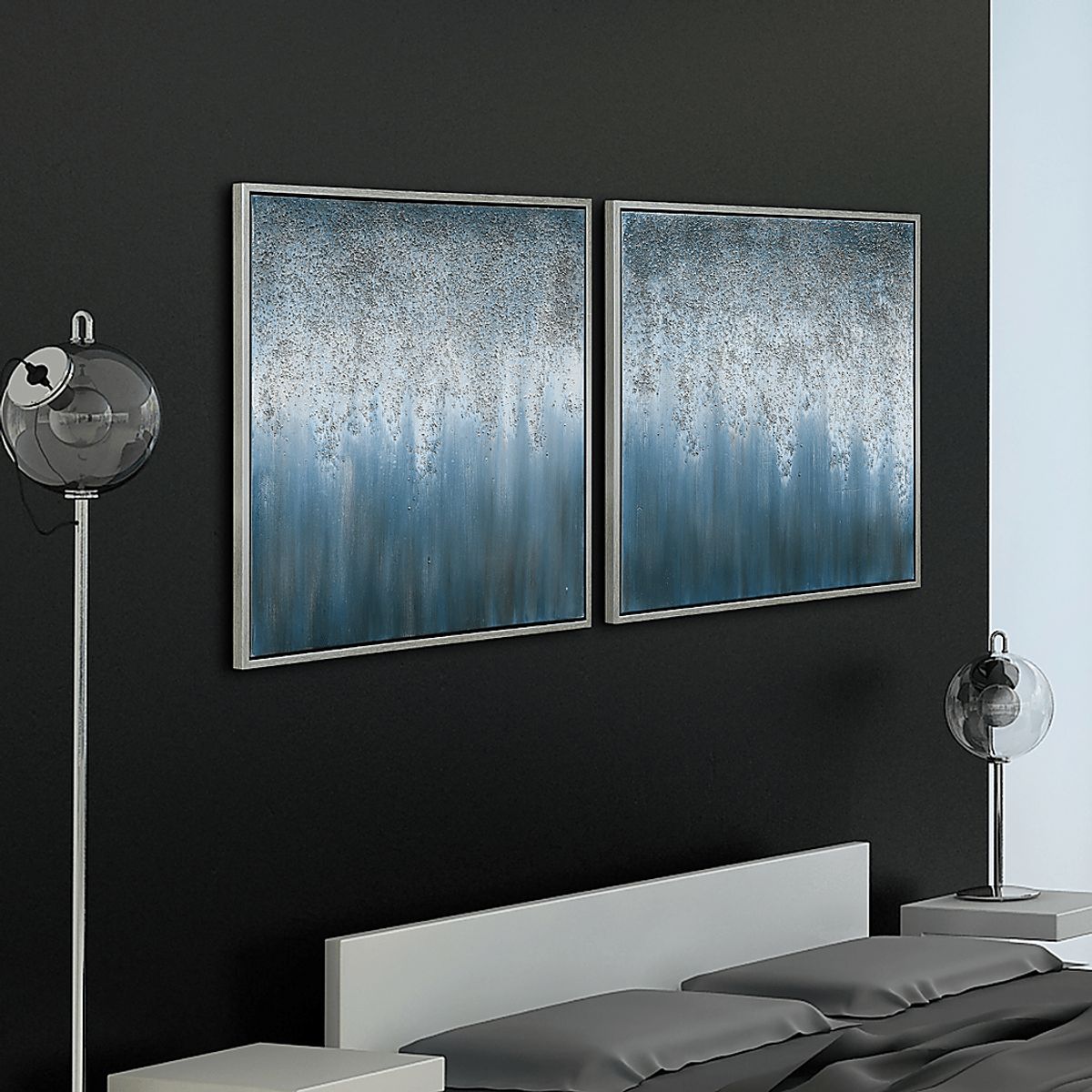 Brouillette Multi Artwork, Set Of 2 | Rooms to Go