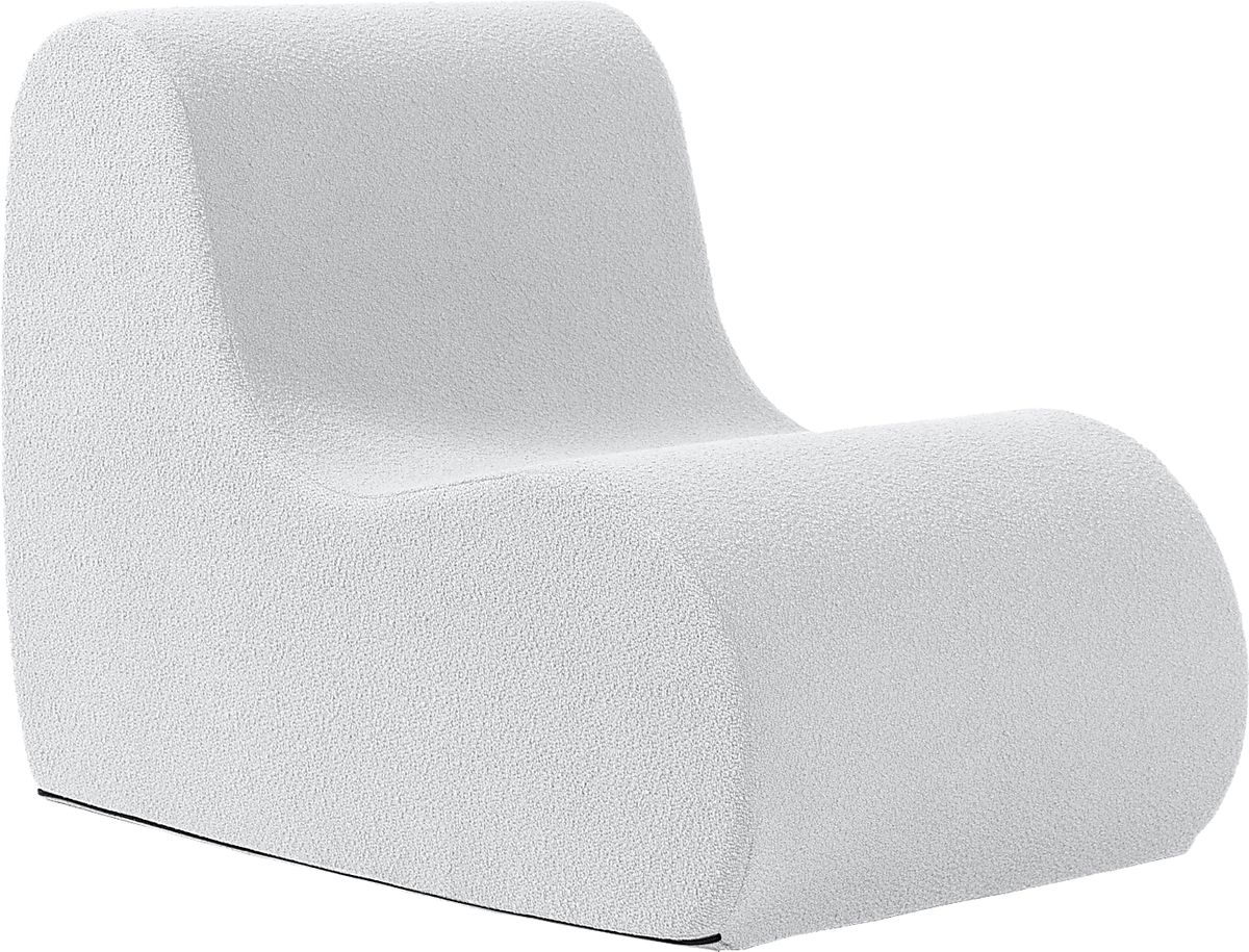 Brumley White Boucle Accent Chair | Rooms to Go