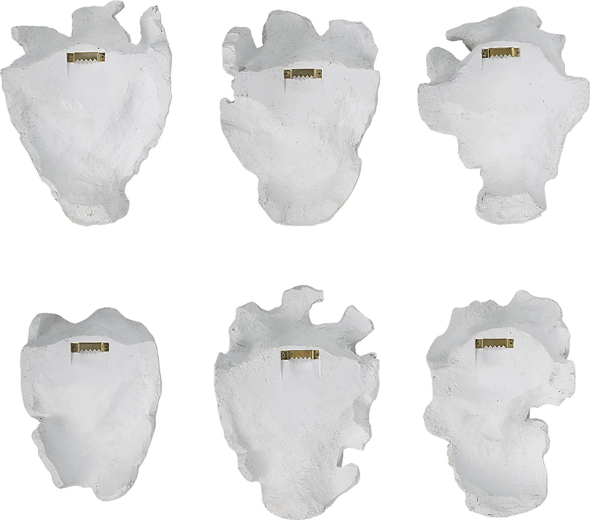 Brummi White Wall Decor, Set Of 6 | Rooms to Go