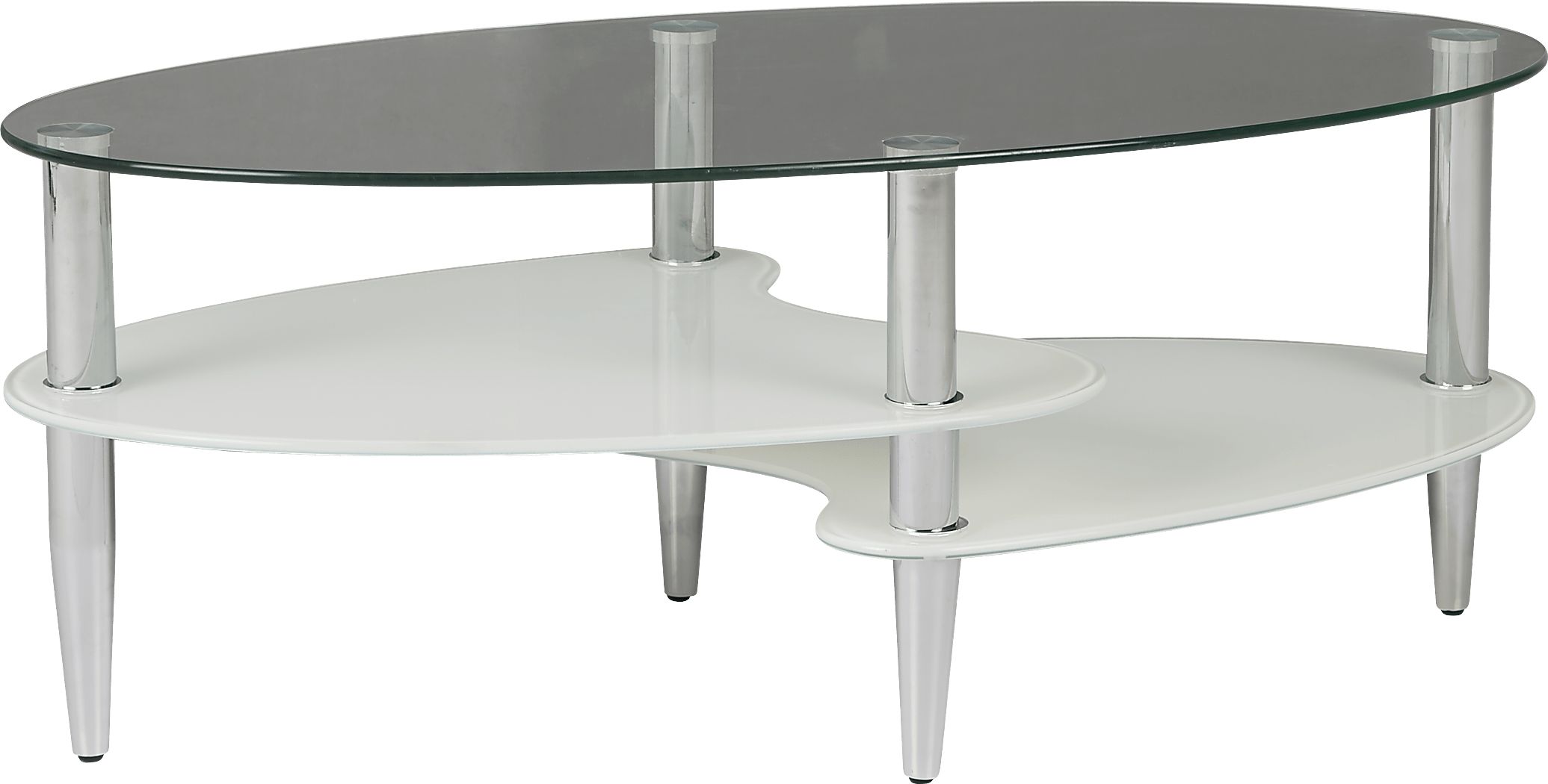 Brunson Silver Cocktail Table - Rooms To Go