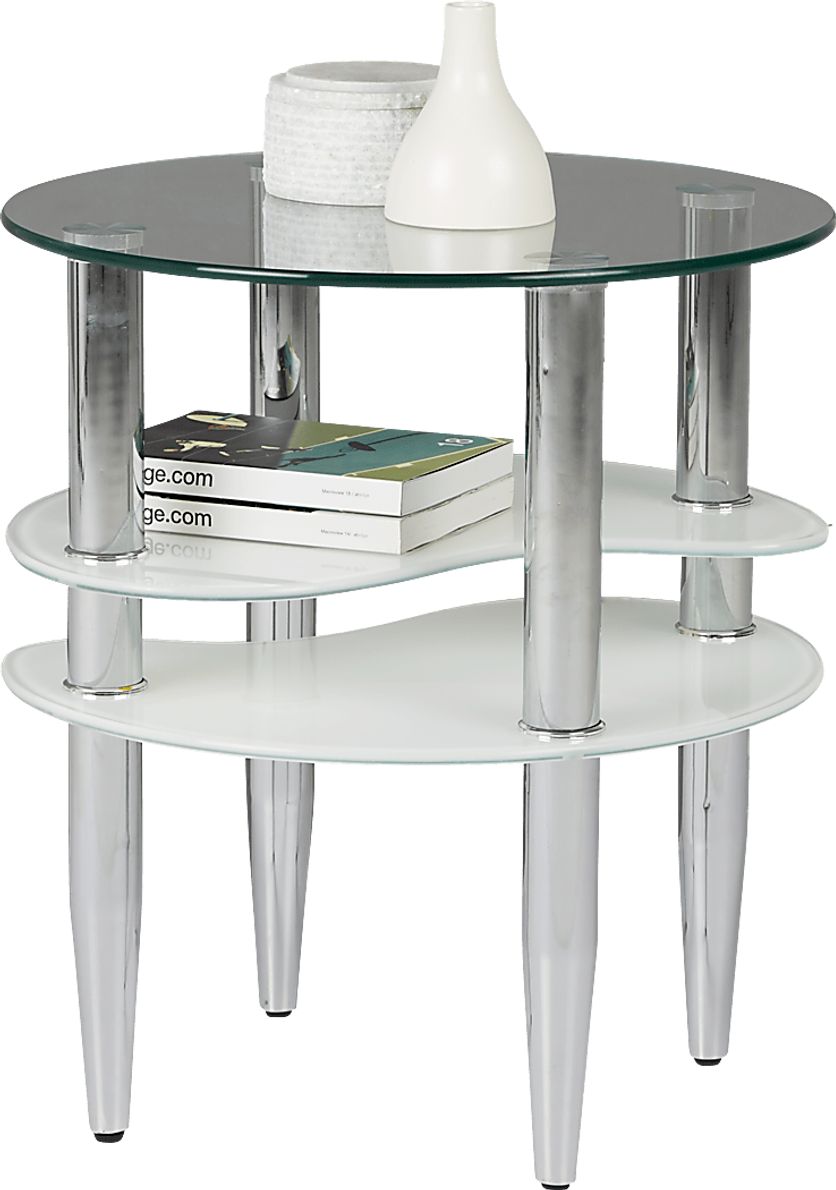 Brunson Silver End Table - Rooms To Go