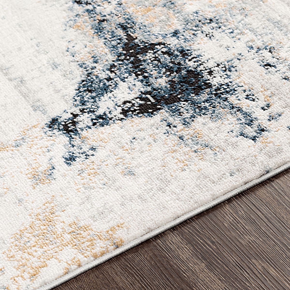 Brycen Blue Rug | Rooms to Go