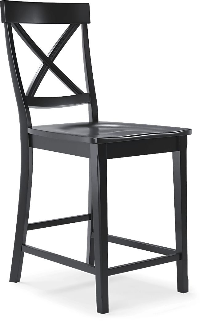 Brynwood Black Black,Colors Stool | Rooms to Go