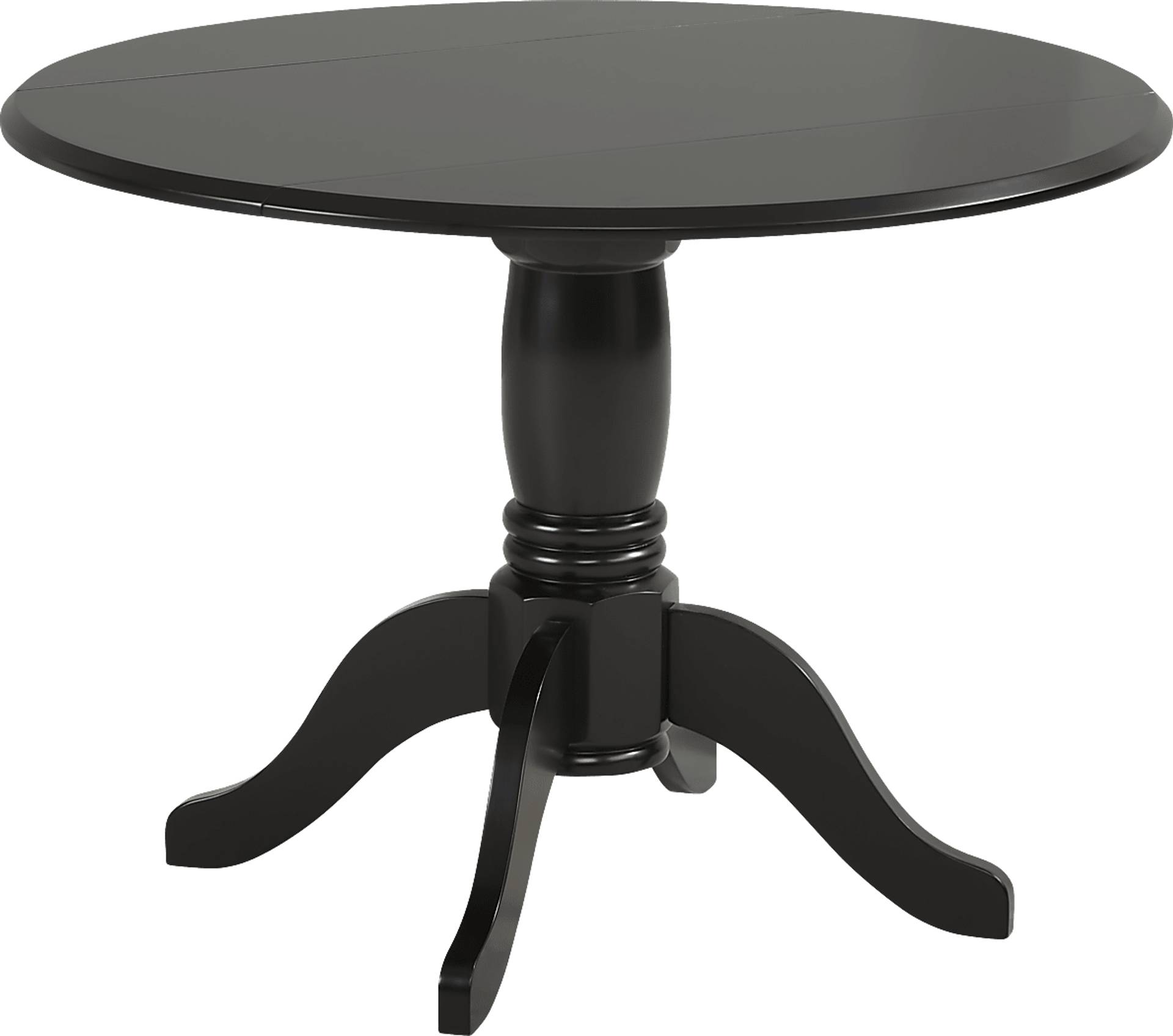 Brynwood 5 Pc Black Black,Colors Dining Room Set With Drop Leaf Dining ...