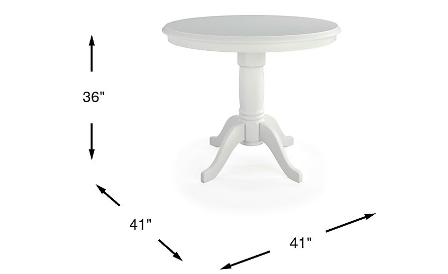Brynwood White Counter Height Dining Table - Rooms To Go