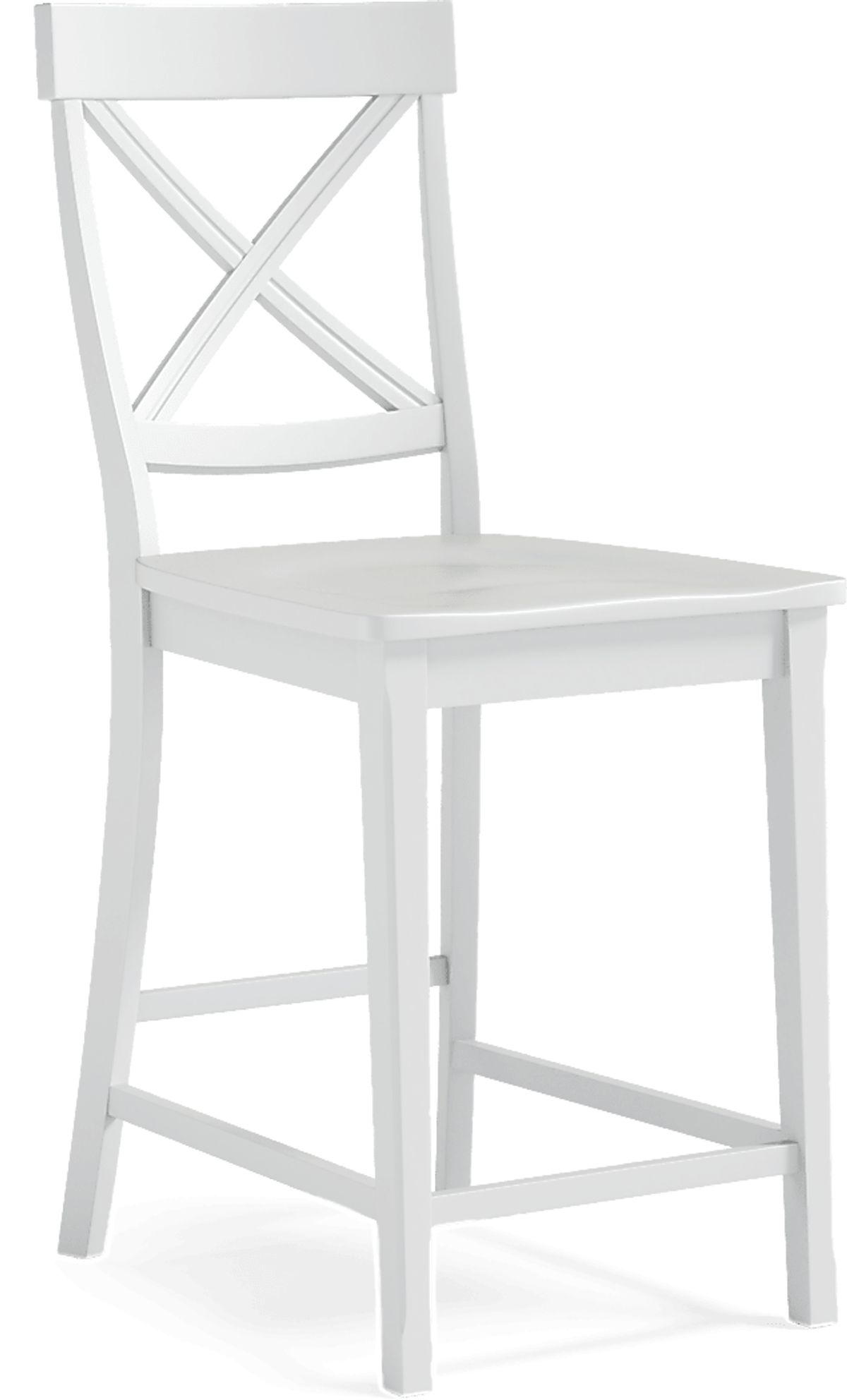 Brynwood White Colors,White Stool - Rooms To Go