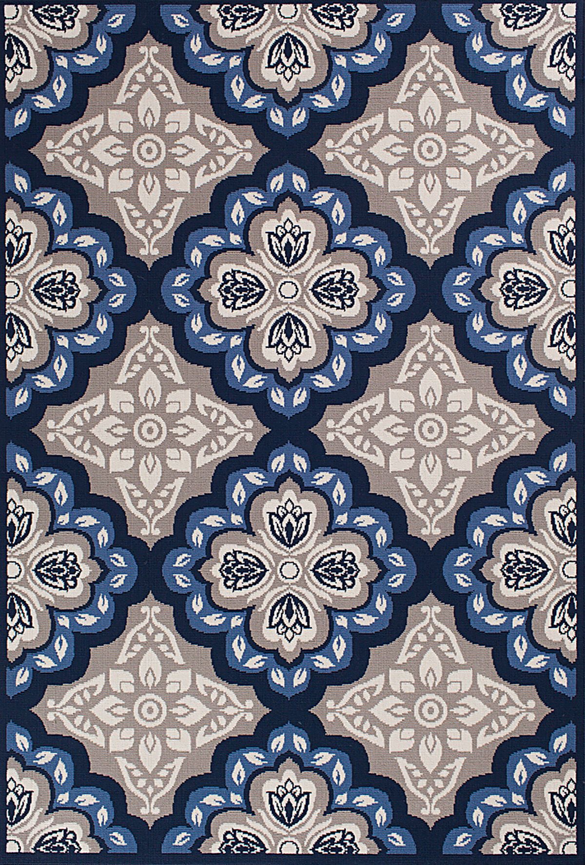 Bryon Gray Outdoor Rug | Rooms to Go