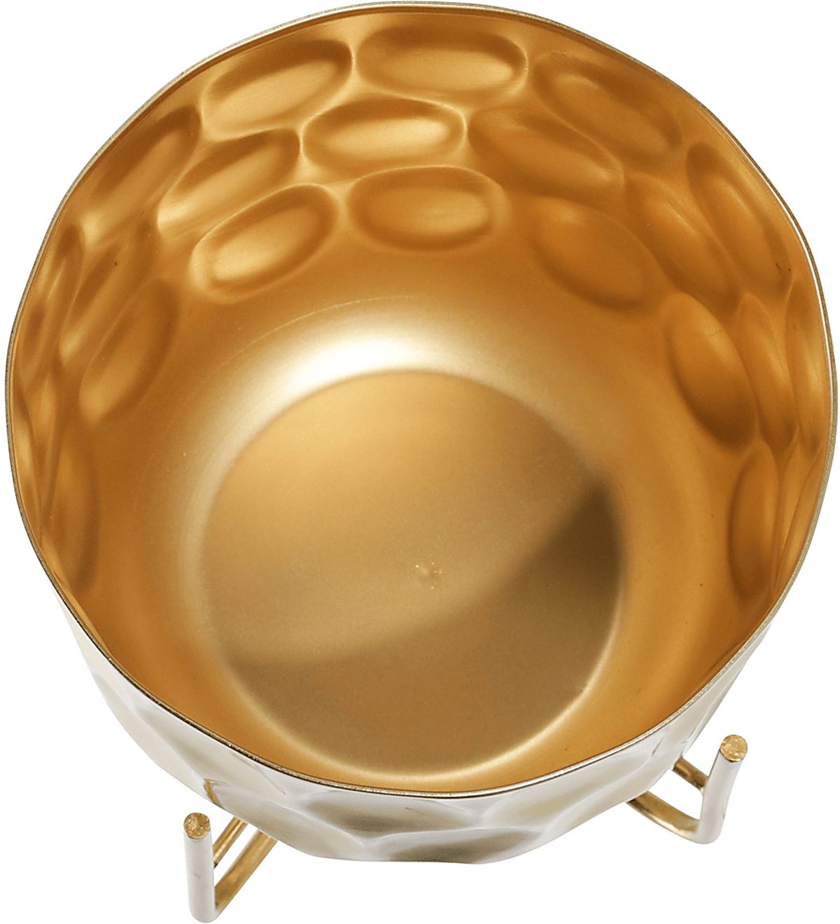 Buckram Gold Colors,Metal Yellow Planter | Rooms to Go