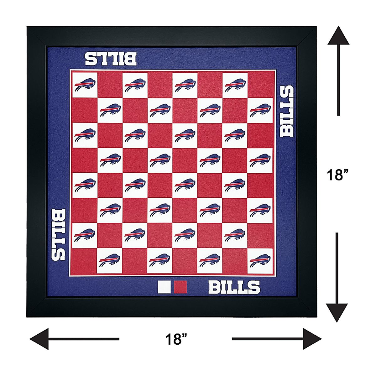 Nfl Magnetic Chess Set Blue,Red,White Artwork | Rooms to Go
