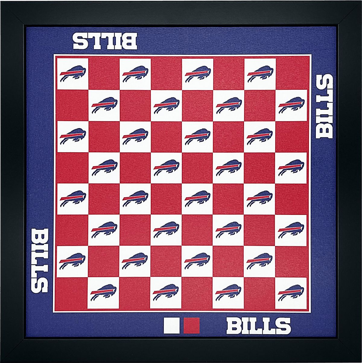 Nfl Magnetic Chess Set Blue,Red,White Artwork | Rooms to Go