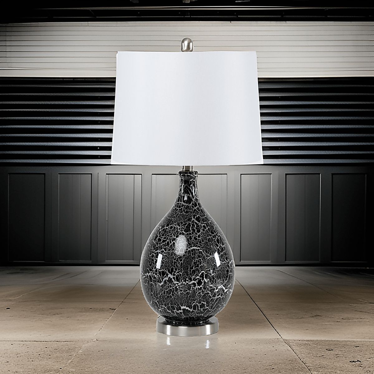 Builtmore Farm 2 Pc Gray Set Of Lamps | Rooms to Go