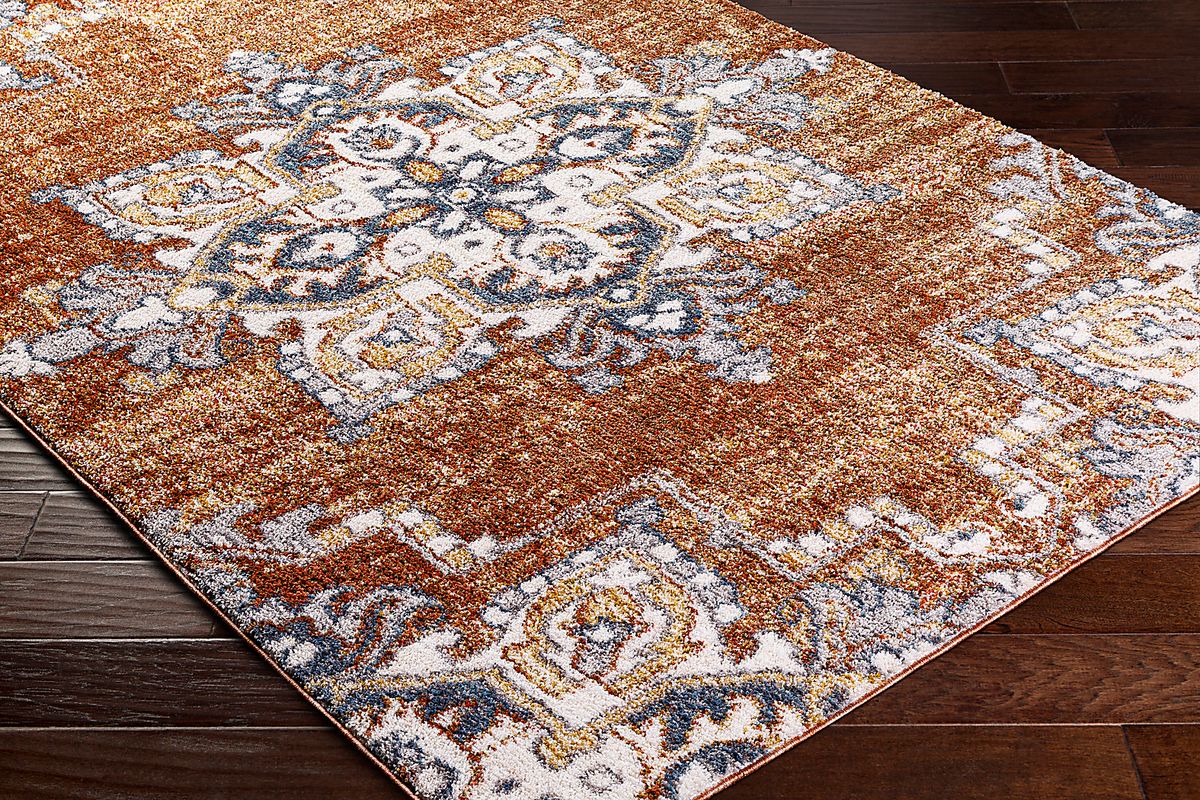 Bungori Burnt Orange,Cream,Dark Blue,Light Beige,Light Gray Beige,Blue ...