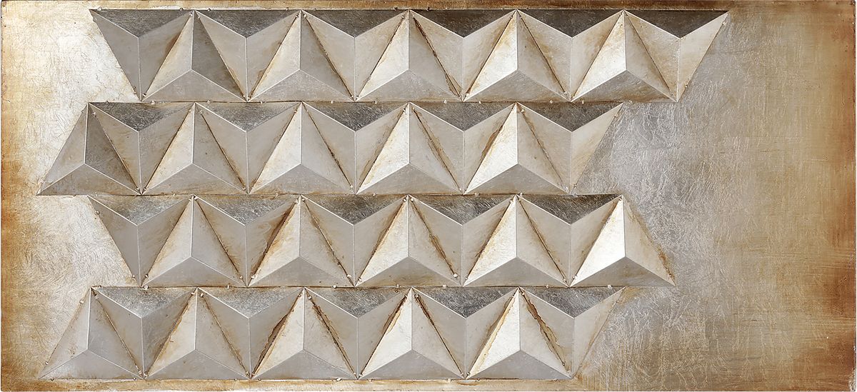 Burkholder II Gold Yellow Artwork | Rooms to Go