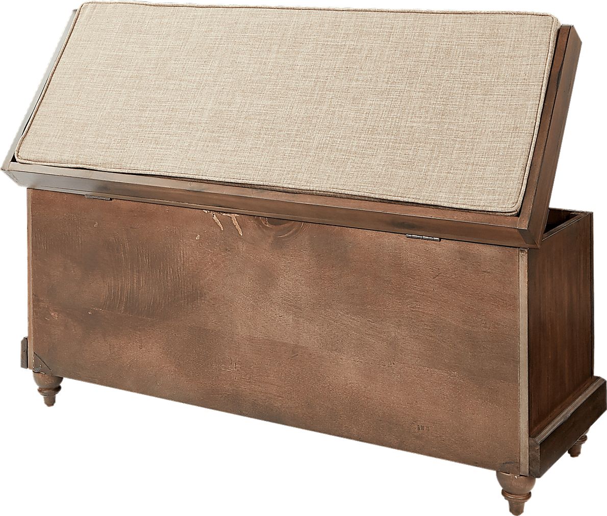 Burrard Brown Storage Bench - Rooms To Go