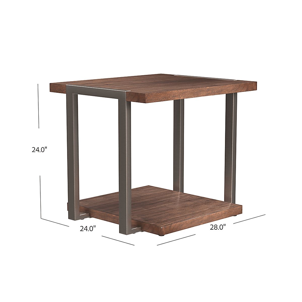 Busenbark Brown End Table | Rooms to Go