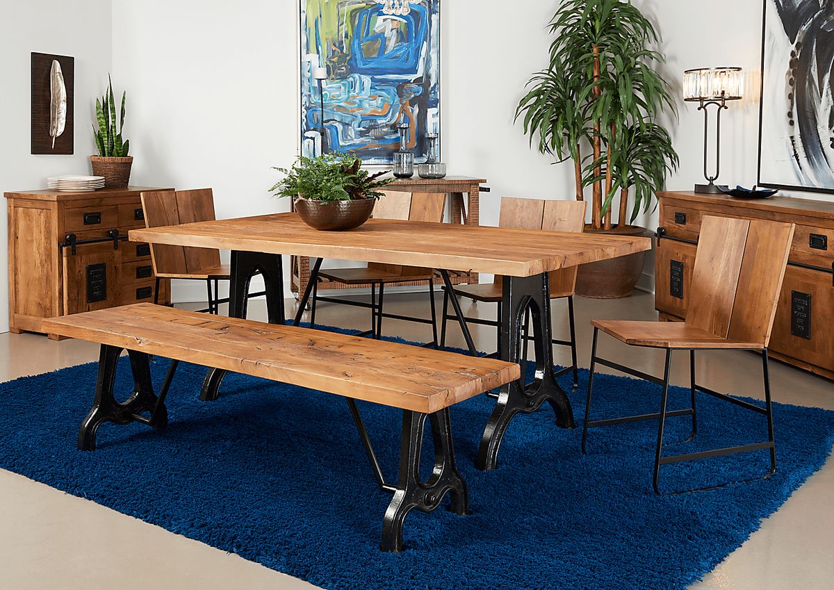 Byck Natural Light Wood Dining Table | Rooms to Go