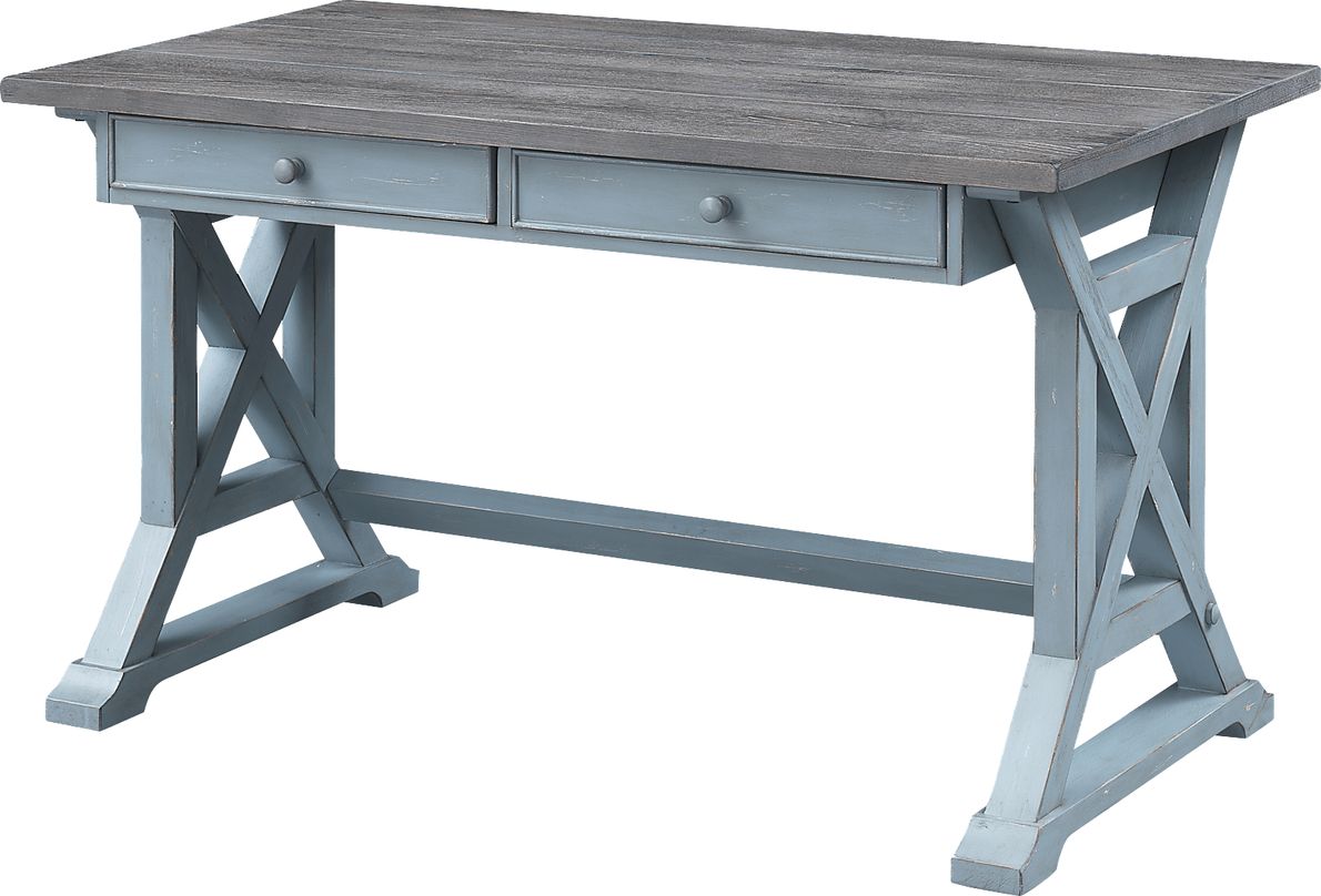 Bywood Blue Colors Desk - Rooms To Go