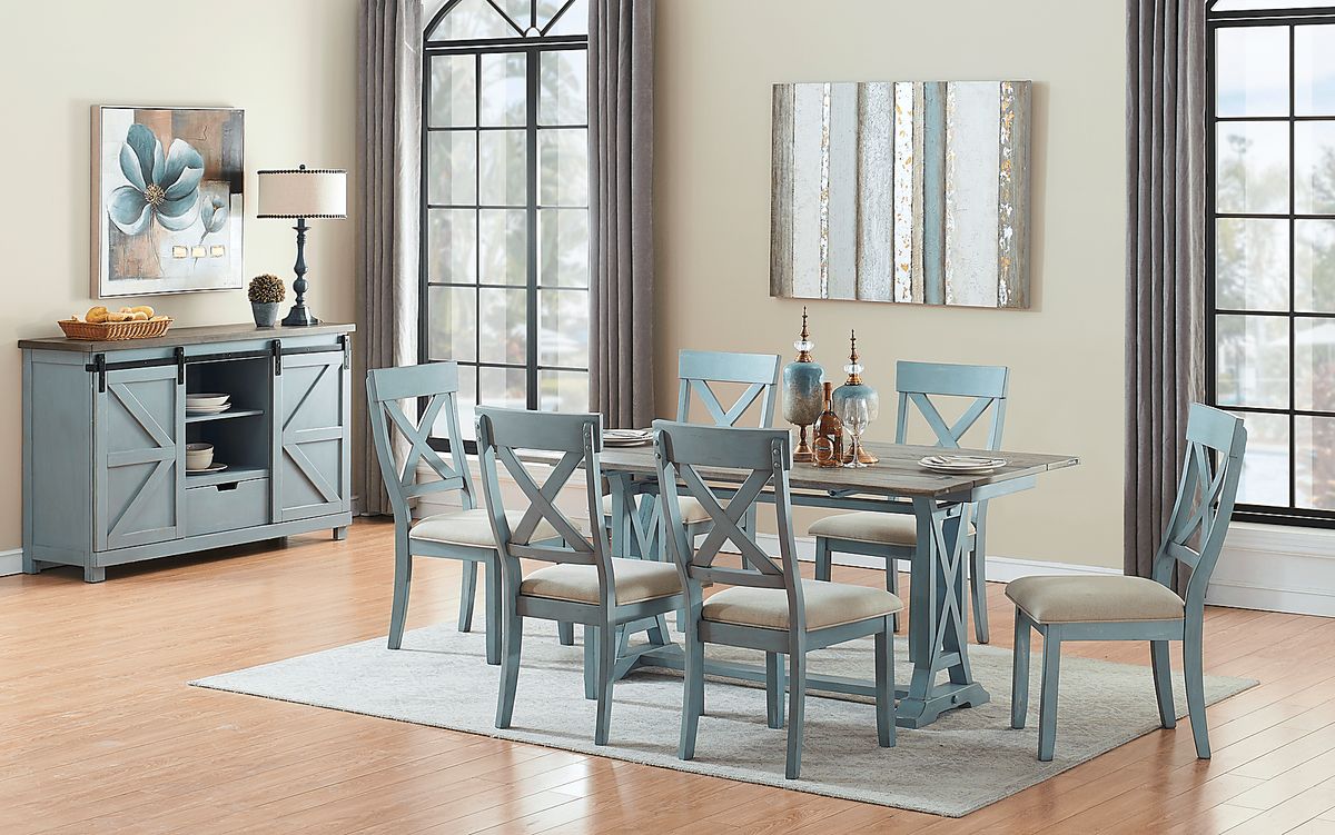 Bywood Blue Colors Foldout Console Table | Rooms to Go