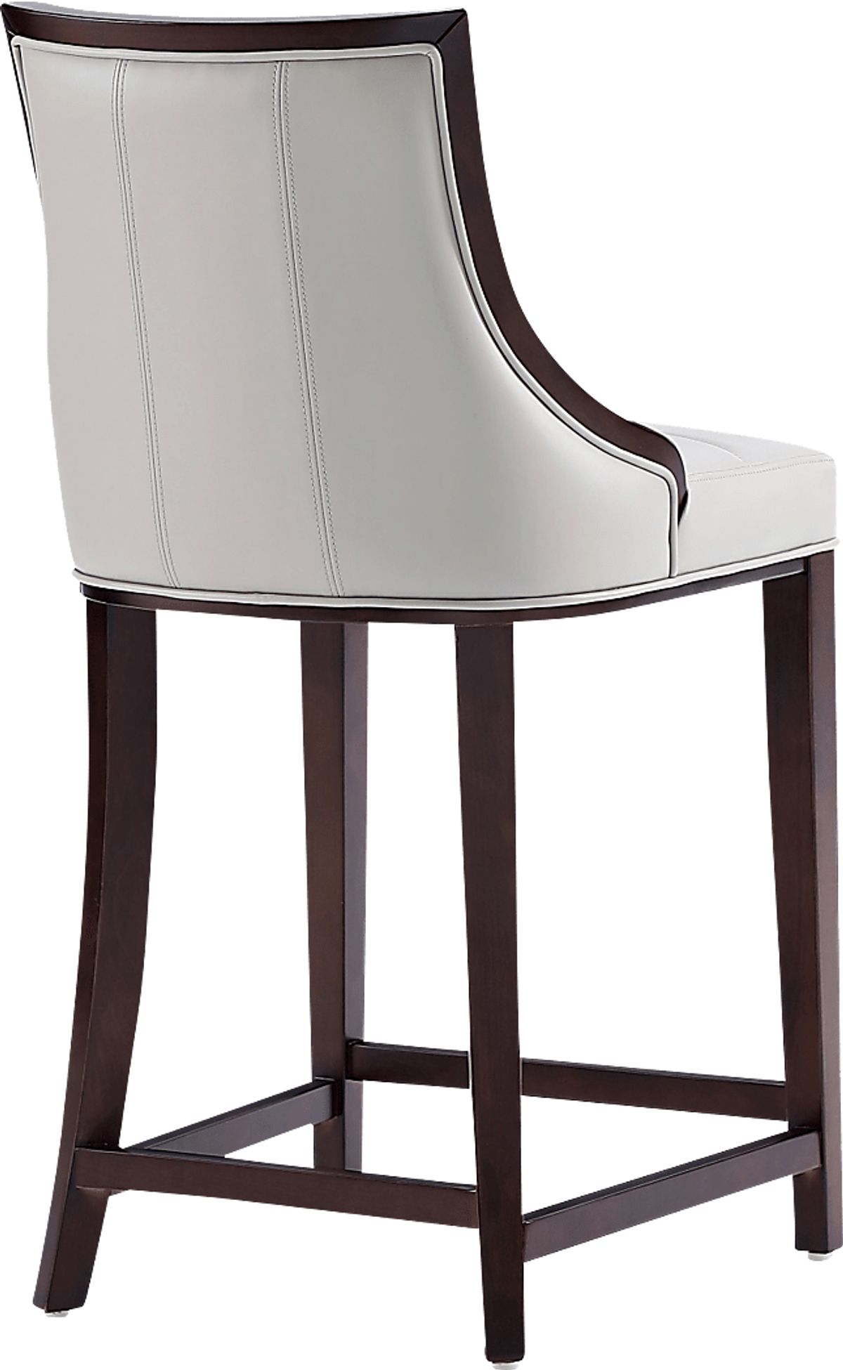 Cahabay Light Gray Faux Leather Fabric Counter Height Stool | Rooms to Go