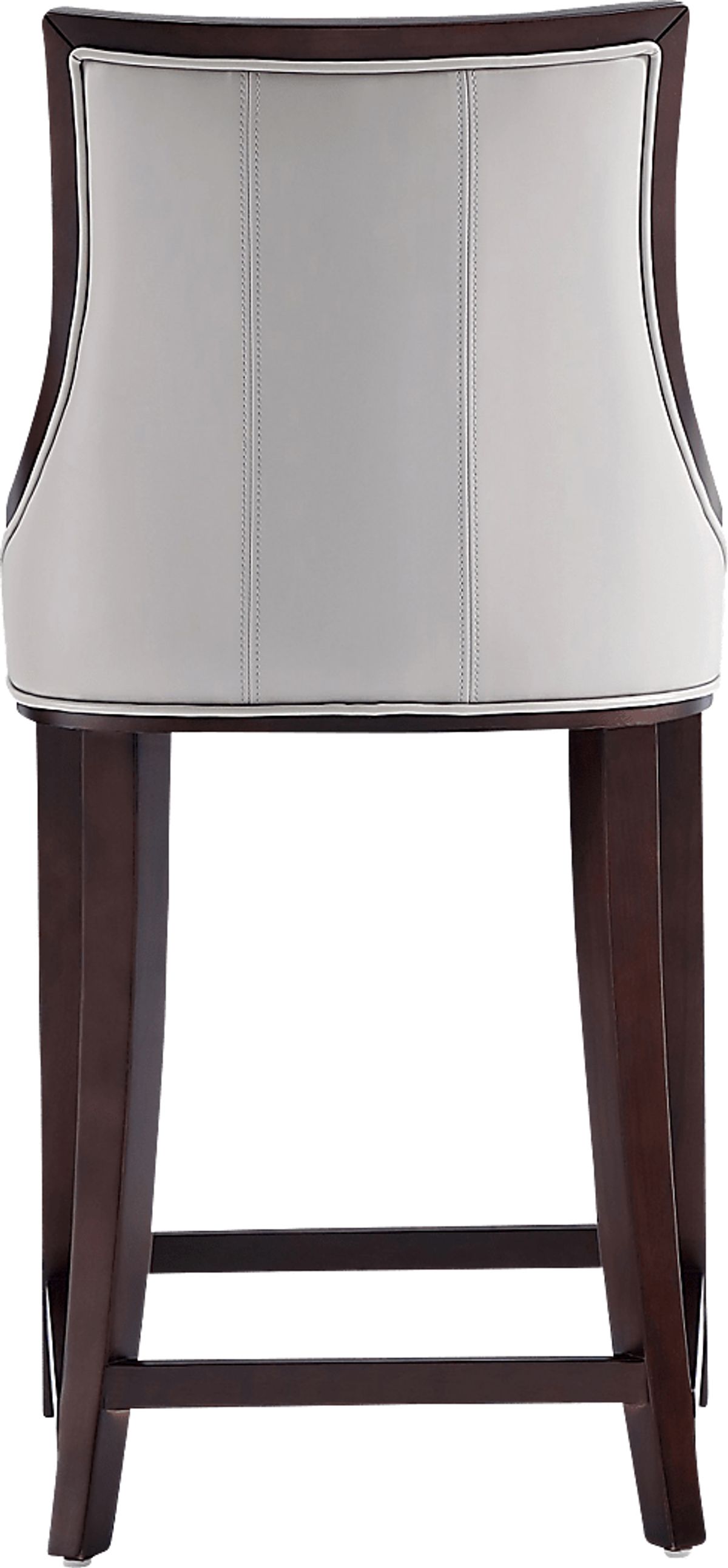 Cahabay Light Gray Faux Leather Fabric Counter Height Stool | Rooms to Go