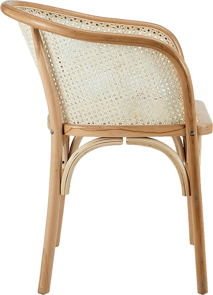 Cahic Natural Arm Chair - Rooms To Go