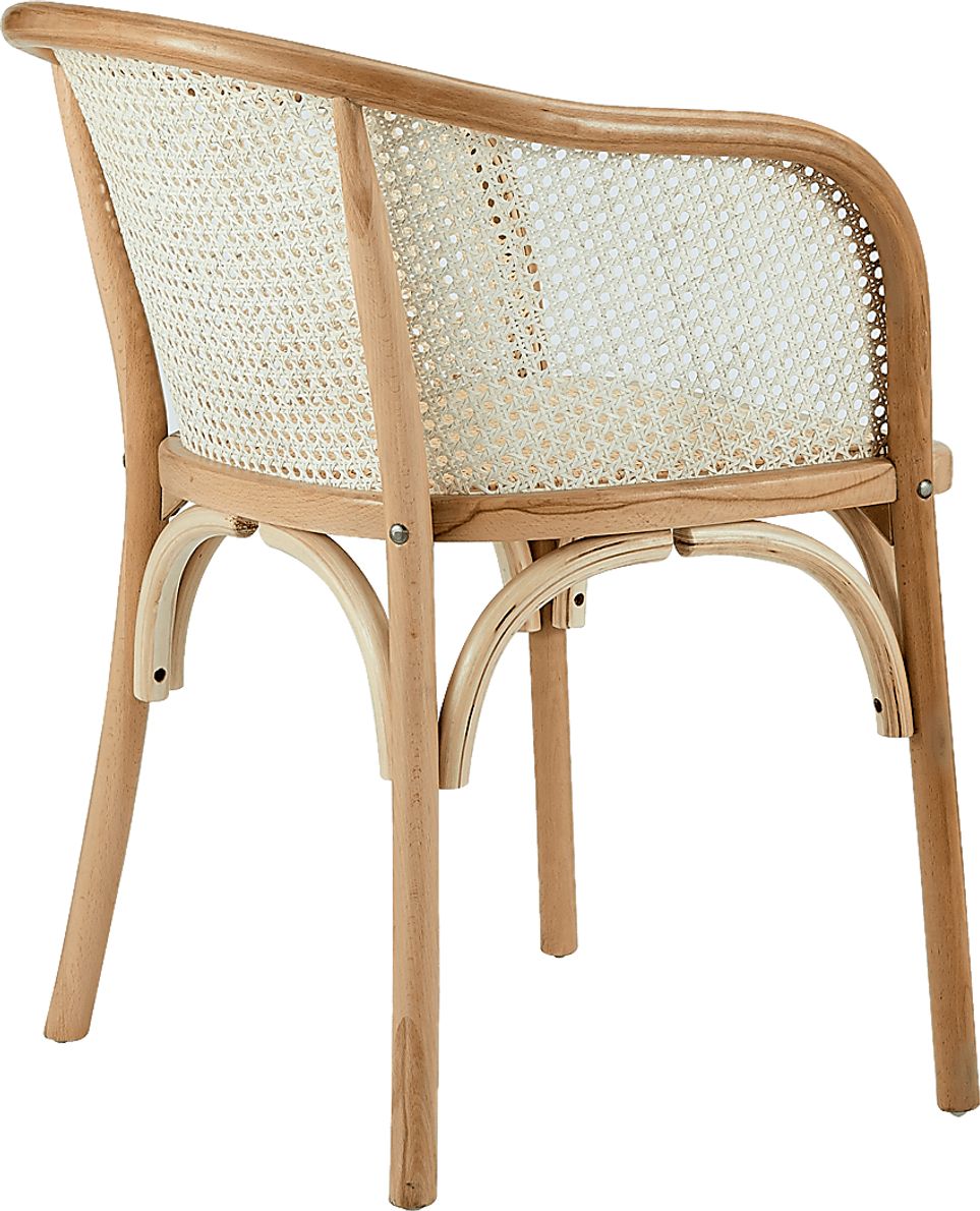 Cahic Natural Arm Chair - Rooms To Go