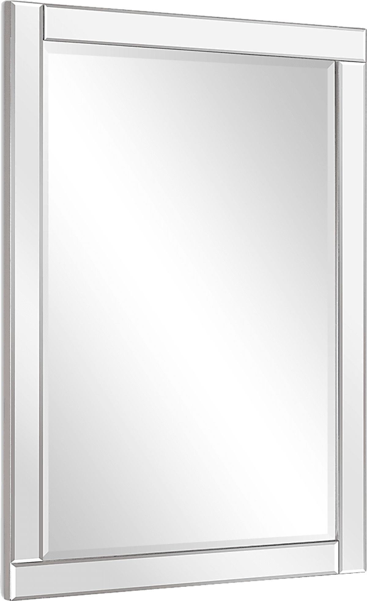 Caimbrae II Translucent White Mirror | Rooms to Go