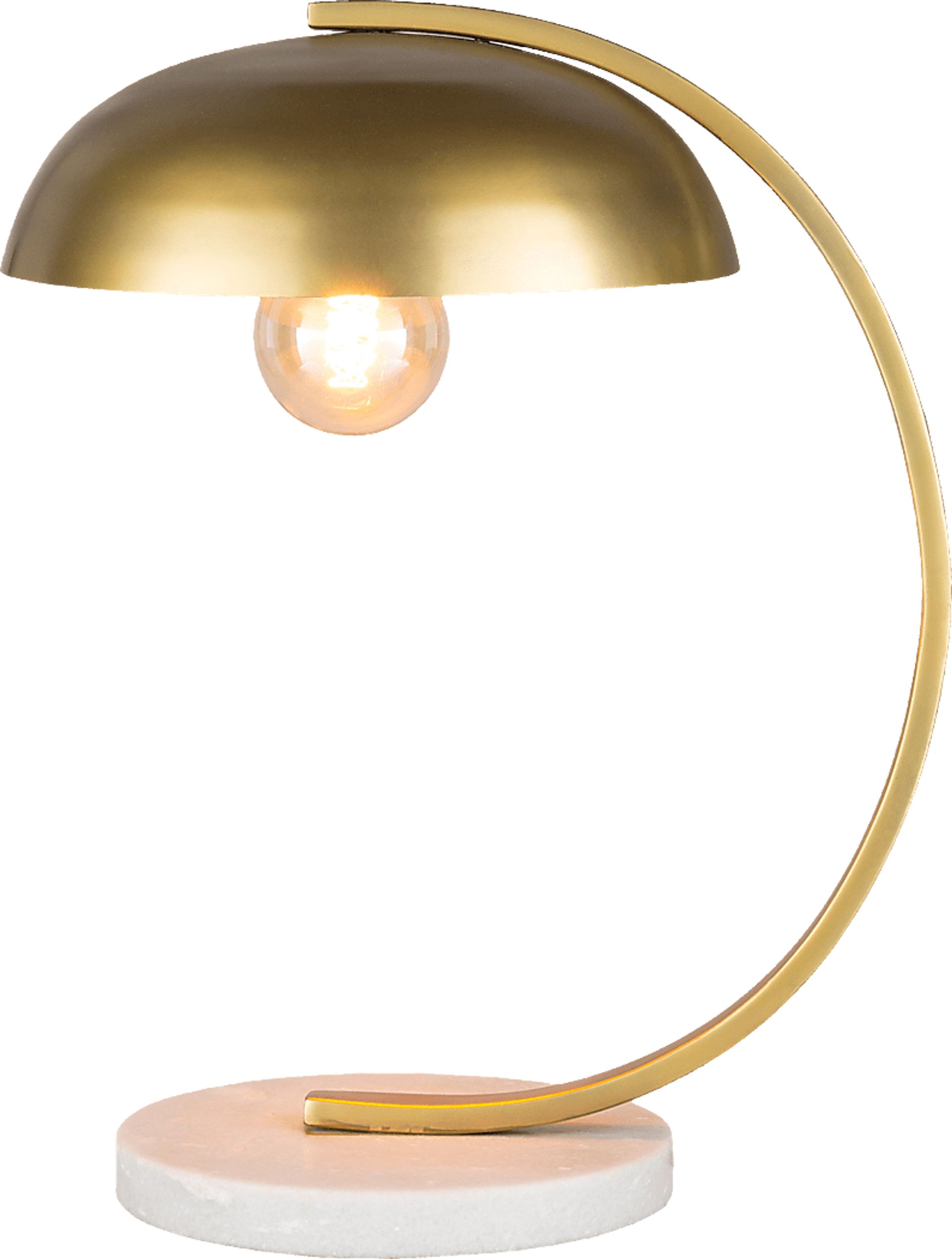 Caisson Moor Gold Yellow Table Lamp | Rooms to Go