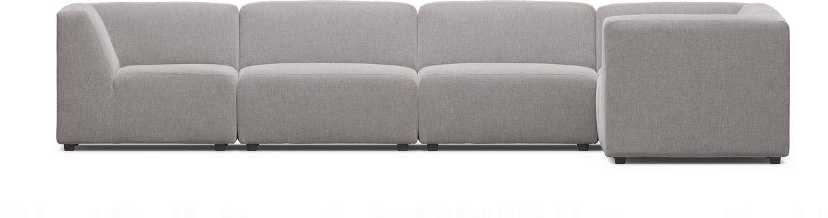 Cindy Crawford Calay Ash Beige,Gray 6 Pc Outdoor Sectional | Rooms to Go