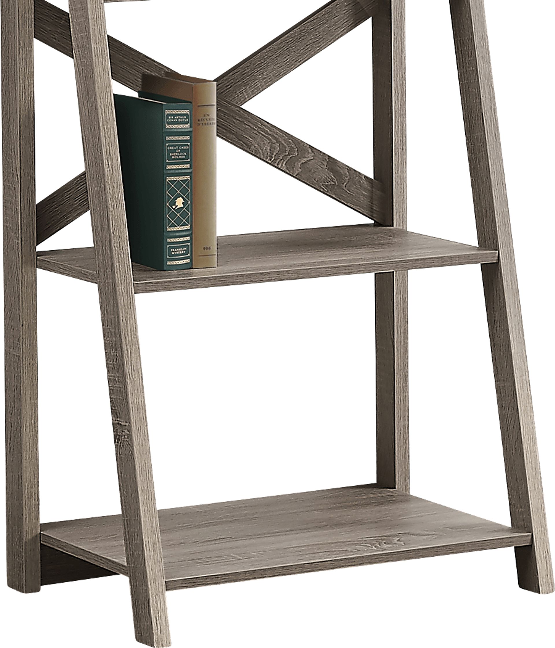 Caldwins Taupe Colors,Light Wood Bookcase | Rooms to Go