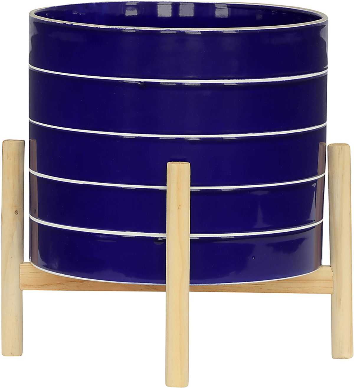 Caliborne Blue Colors Planter | Rooms to Go