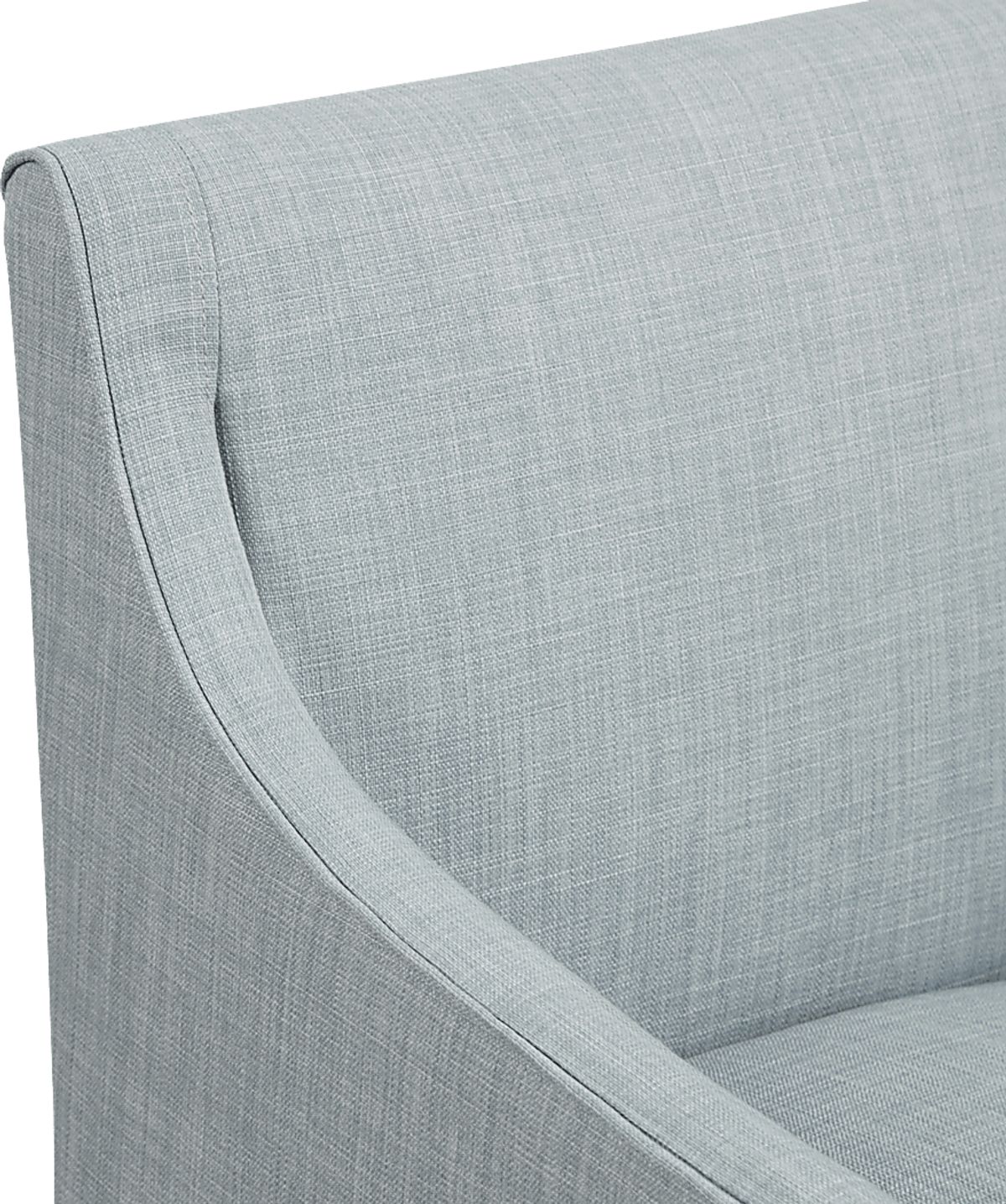 Calixto Blue Polyester Fabric Arm Chair | Rooms to Go
