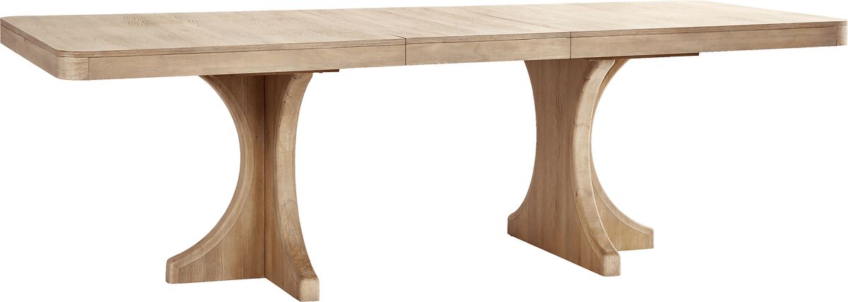 Callen Way 5 Pc Beige Colors,Light Wood,White Dining Room Set With ...