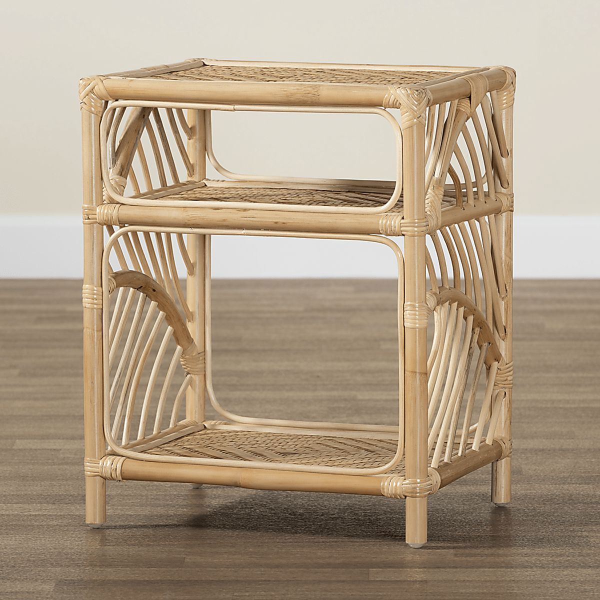 Camarin Light Wood Fruitwood Brown Nightstand | Rooms to Go