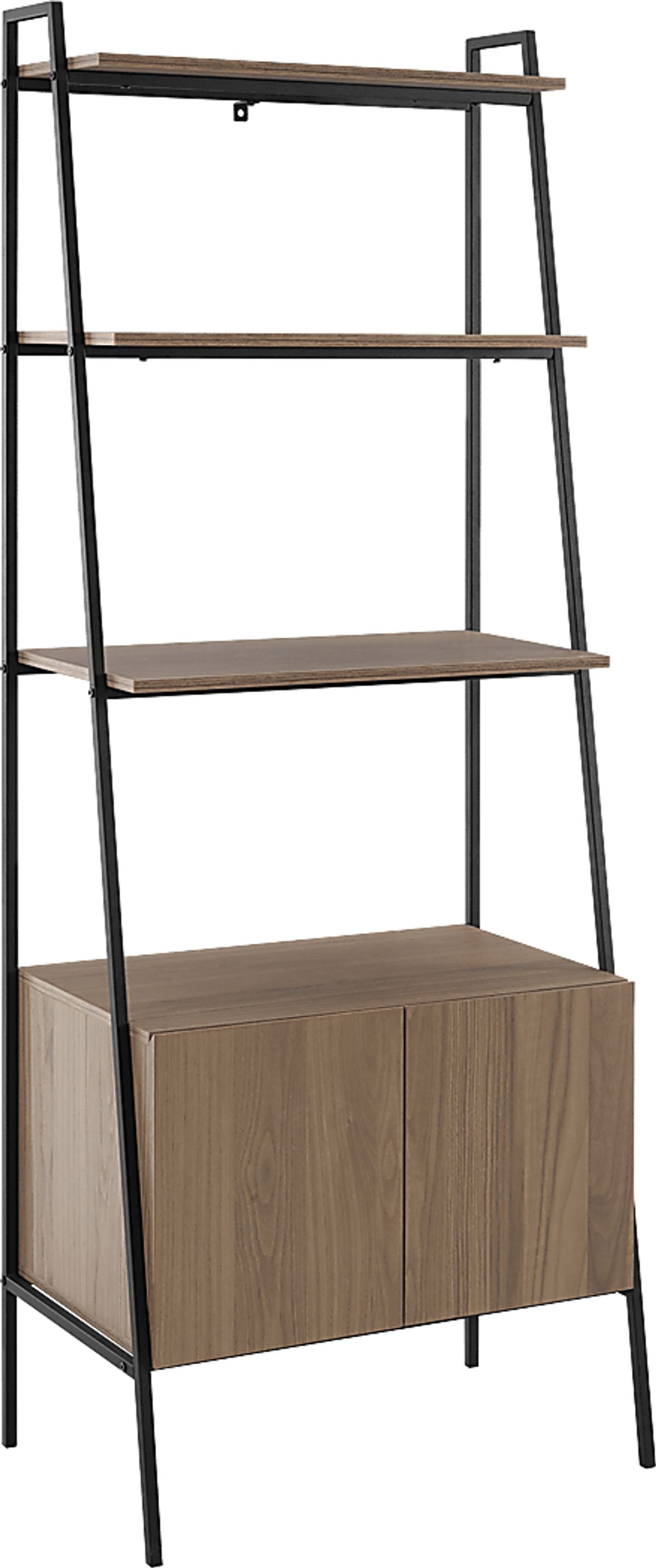 Camberwell Brown Dark Wood Bookcase | Rooms to Go