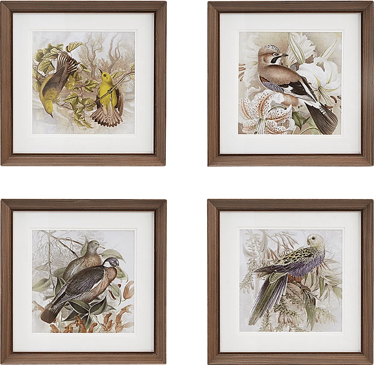 Camelford Multi Artwork, Set Of 4 | Rooms to Go