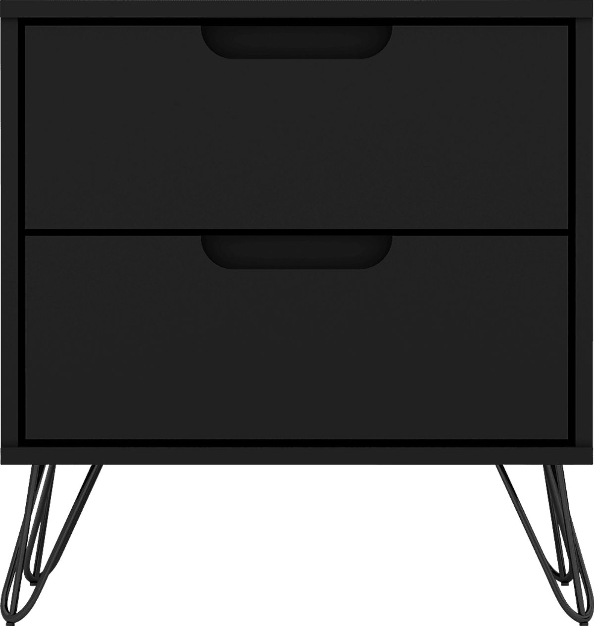 Camomile V Black Black,Colors Nightstand | Rooms to Go