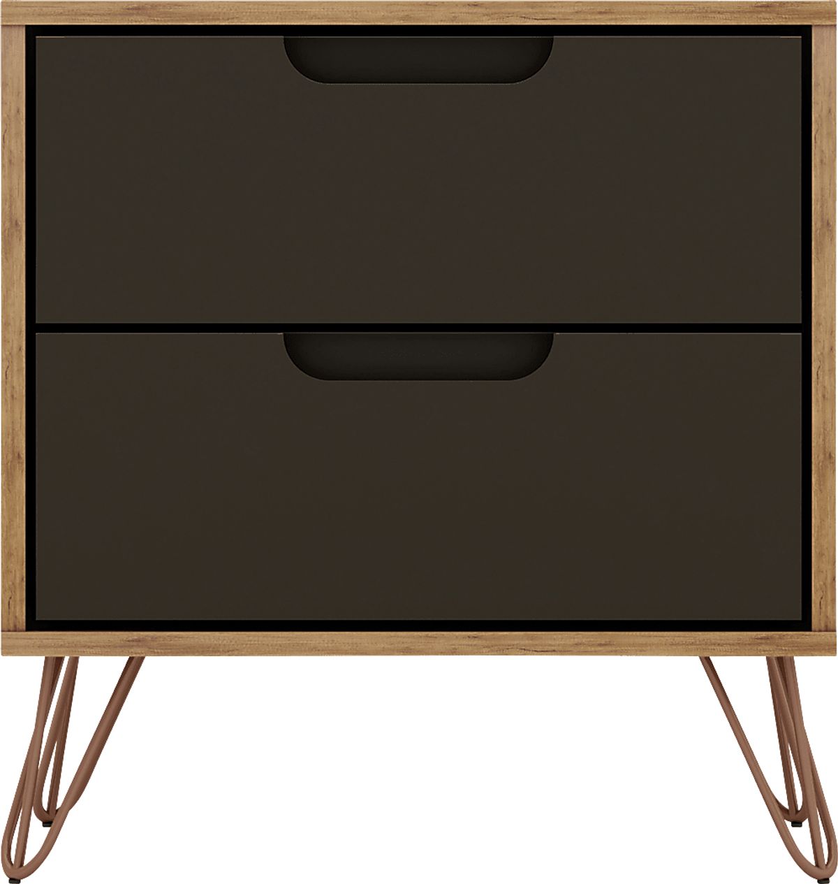 Camomile V Gray Nightstand | Rooms to Go