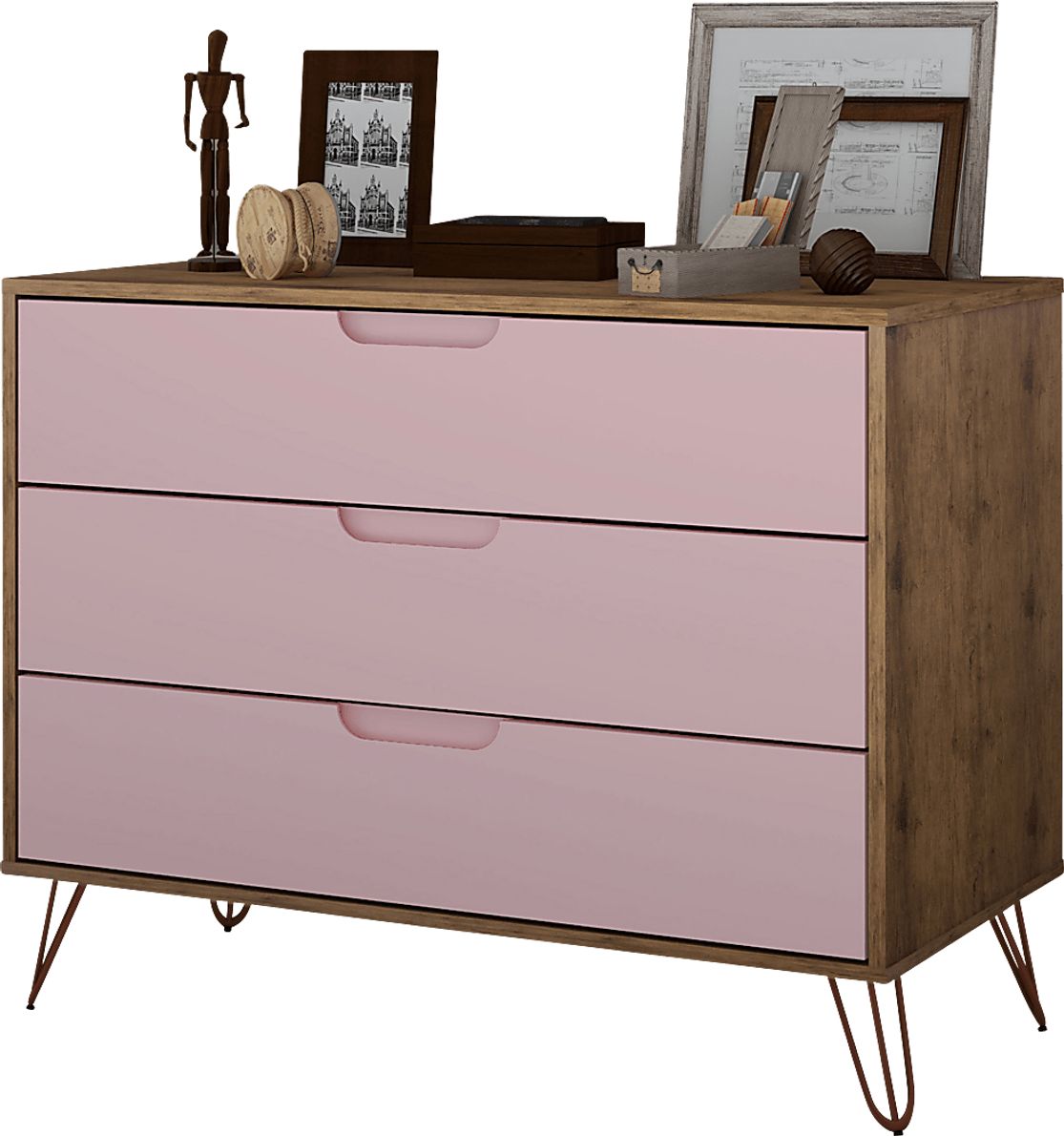 Camomile VI Pink Dresser - Rooms To Go