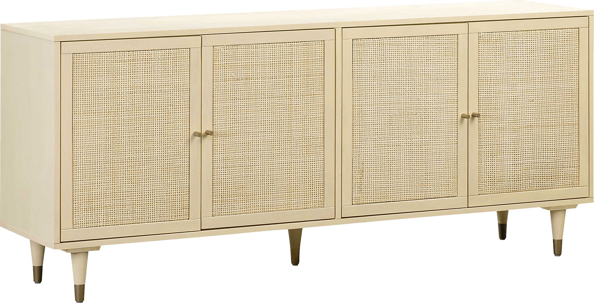 Canalers Beige Colors,Light Wood,White Sideboard | Rooms to Go