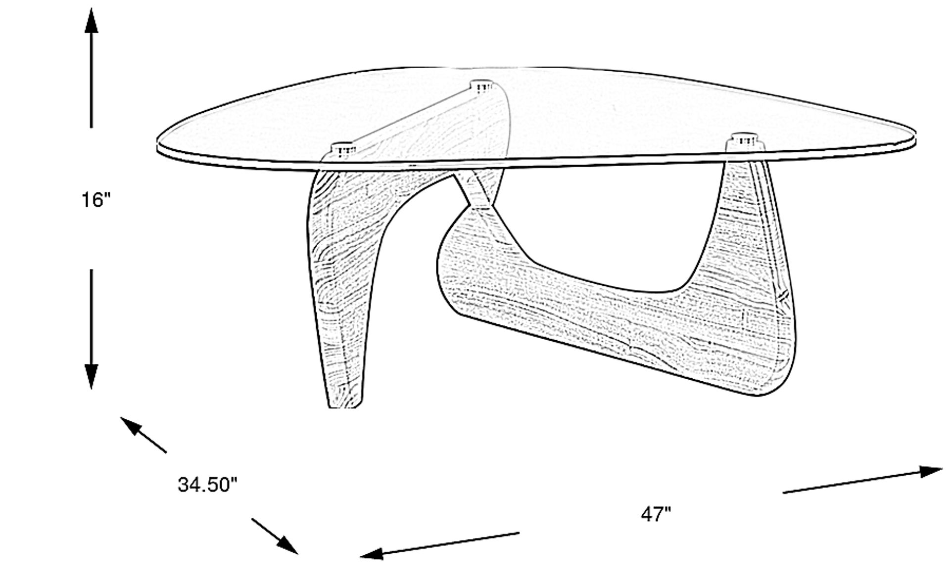 Candela Tan Light Wood Cocktail Table | Rooms to Go