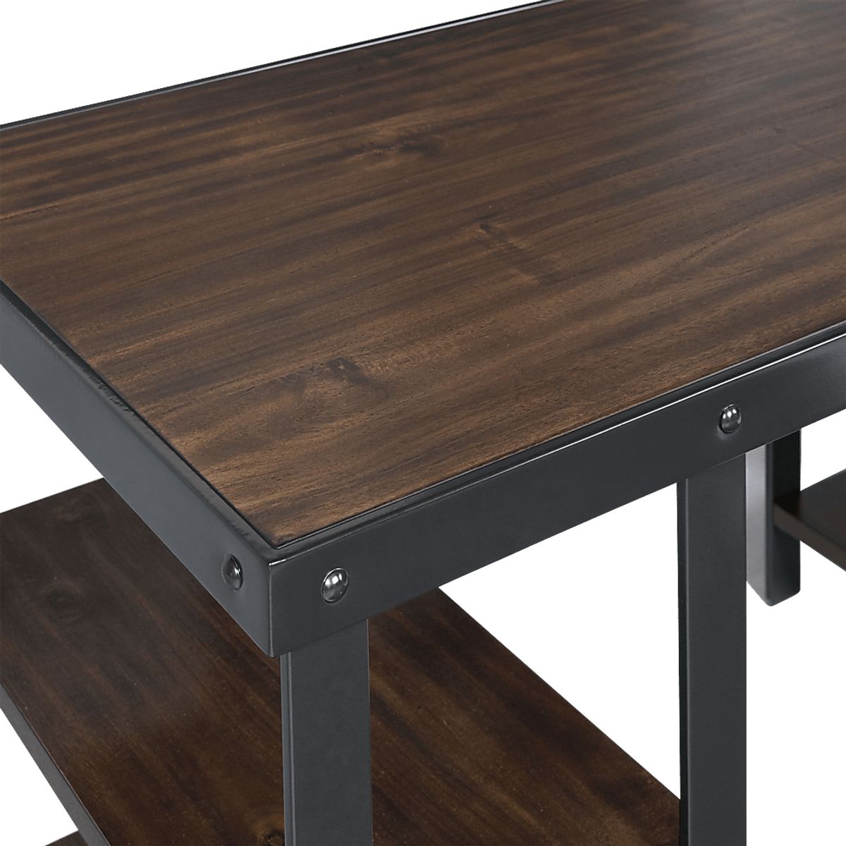Canebrake Brown Dark Wood Desk | Rooms to Go